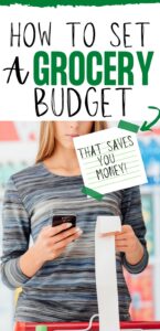 How To Create A Grocery Budget (When You’re Trying To Save Money ...